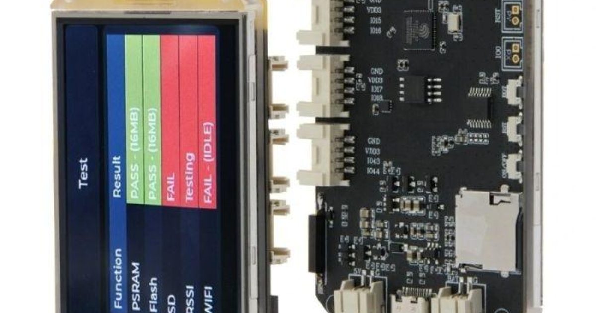 LILYGO T-HMI ESP32-S3 2.8 inch Resistive Touch Screen Support TF WIFI bluetooth Development ...