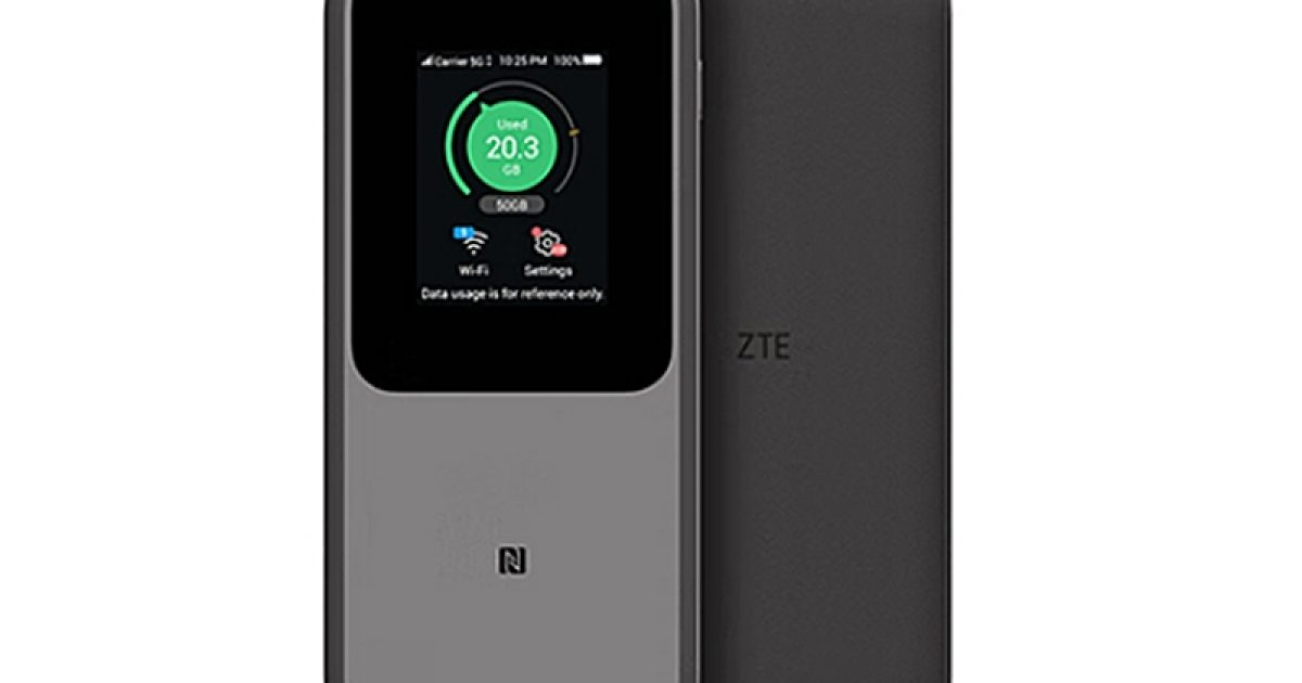 ZTE U50 Pro WiFi 5G Router MU5120 WIFI 6 10000mAh 3600Mbps NSA+SA ...