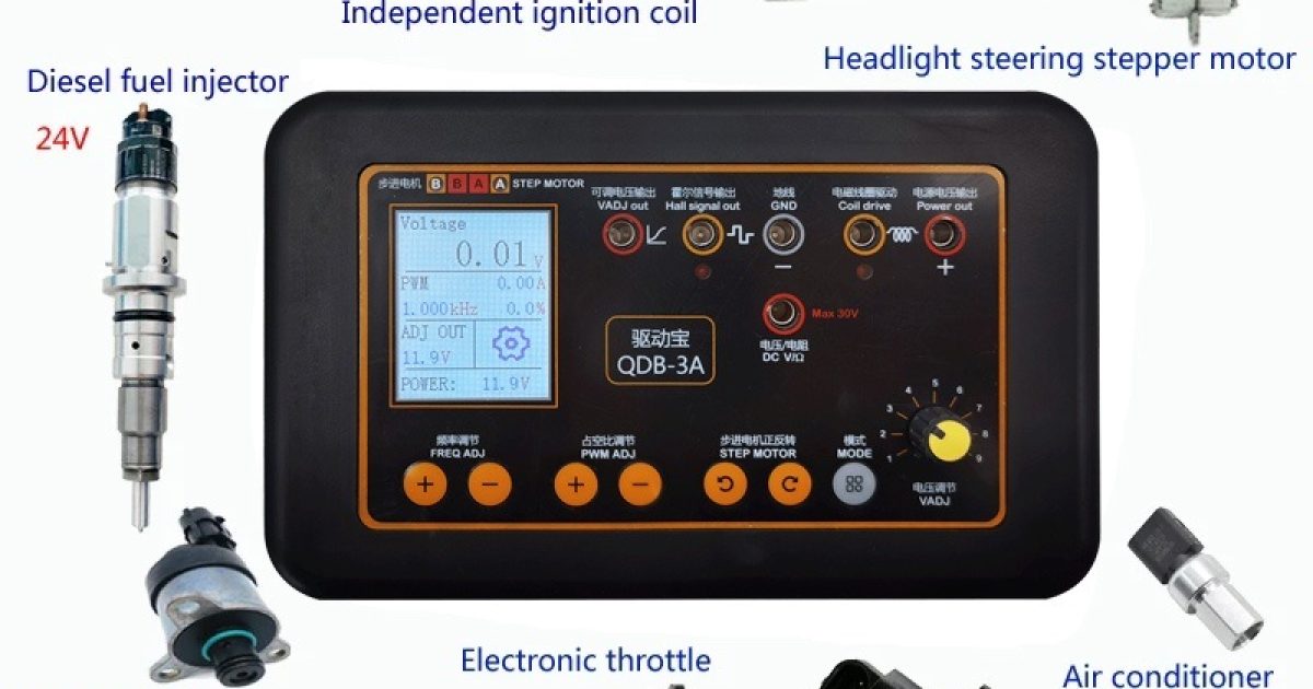 NEW! Automobile Ignition Coil Test Injector Solenoid Valve Idling ...