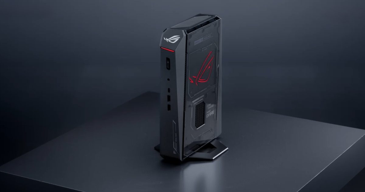 „Asus“ pristatė naująjį „ROG NUC 2025“ mini kompiuterį su „GeForce RTX ...