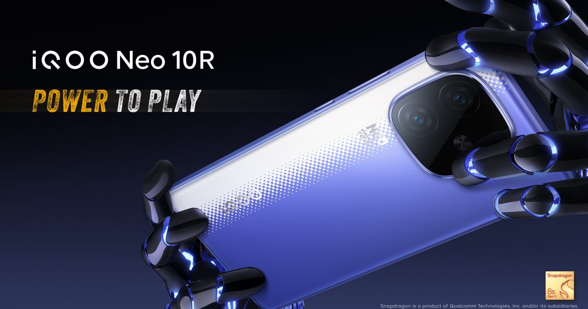 Oficialiai pristatytas naujasis „iQOO Neo 10R“ išmanusis telefonas su ...